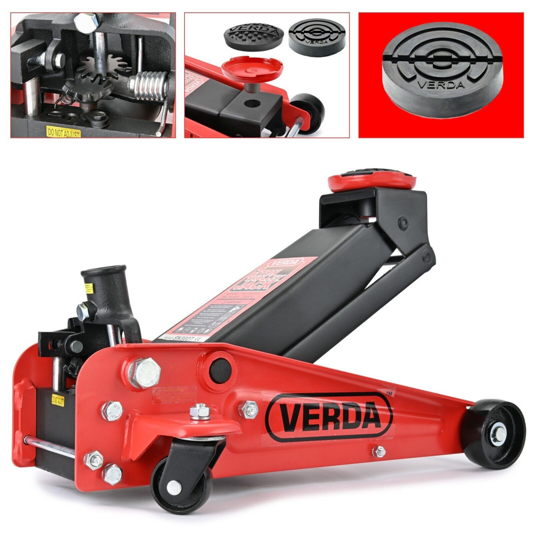 Verda Wagenheber 3t Rangierwagenheber 130 - 490 mm SN3027